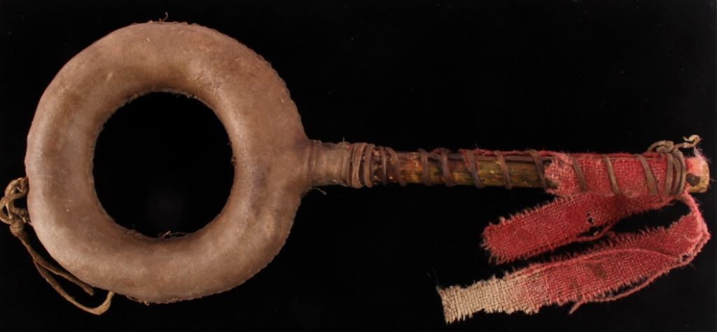 Pawnee Ghost Dance Rattle circa 1890
