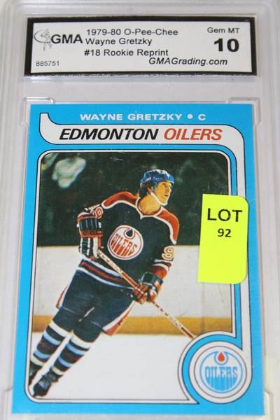 1979-80 O-PEE-CHEE WAYNE GRETZKY ROOKIE CARD