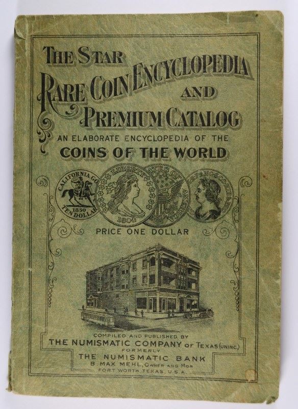 1934 B. MAX MEHL "STAR RARE COIN ENCYCLOPEDIA" COINS OF THE WORLD BOOK ...