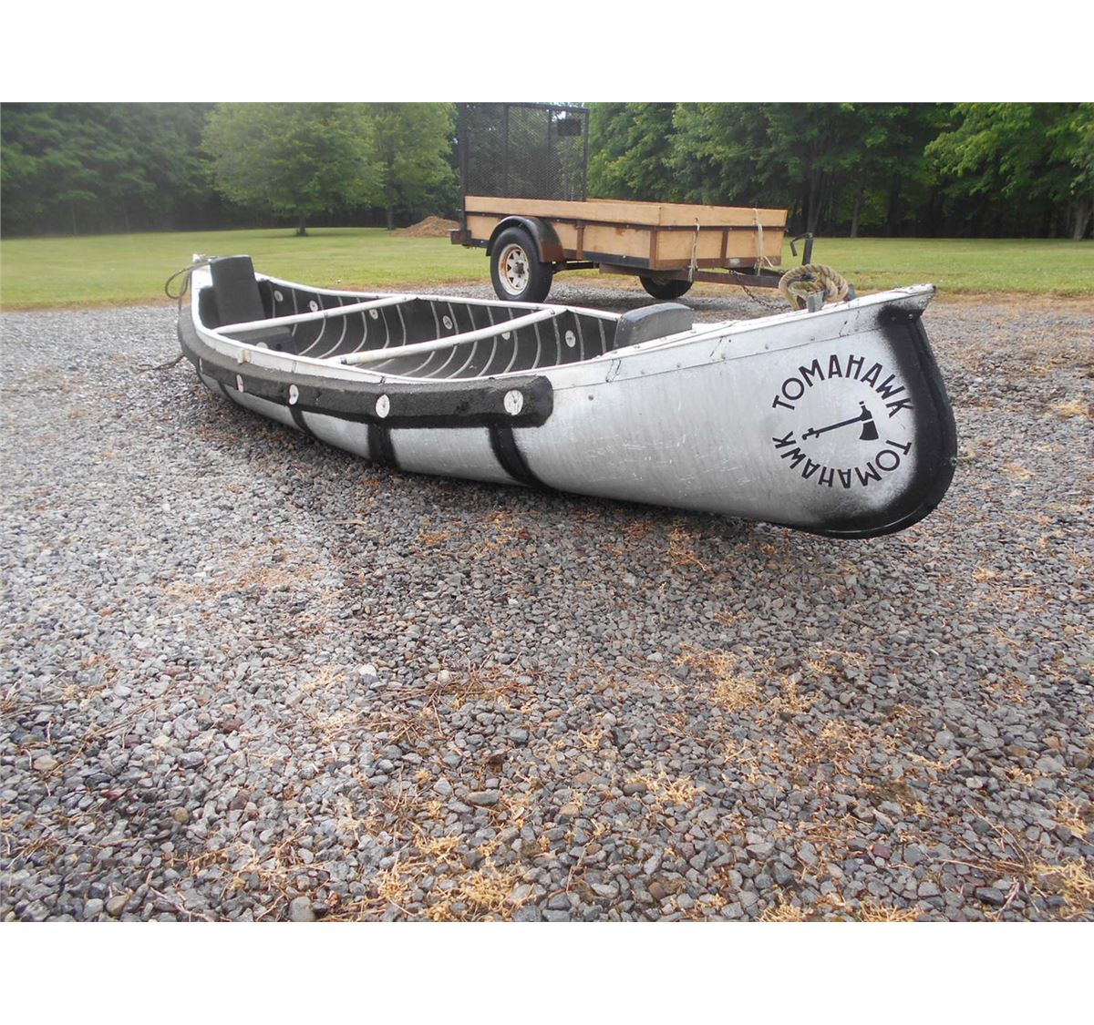 Tomahawk canoe