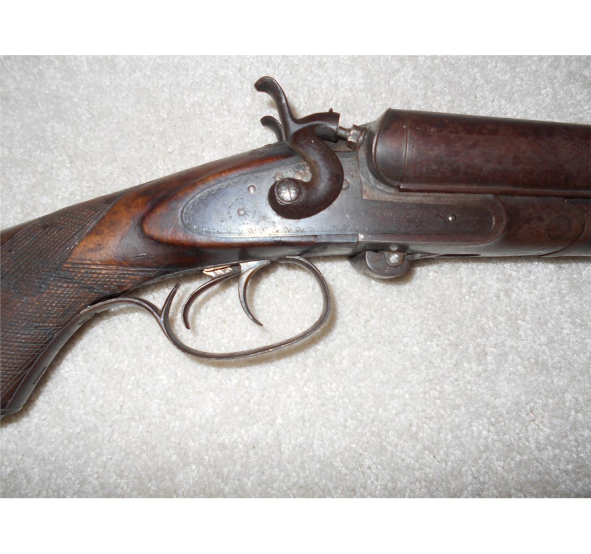 Double Barrel Black powder shotgun