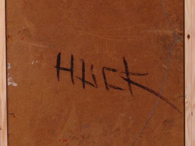 Robert Emerson Huck (1923-1961), Oil on Board,