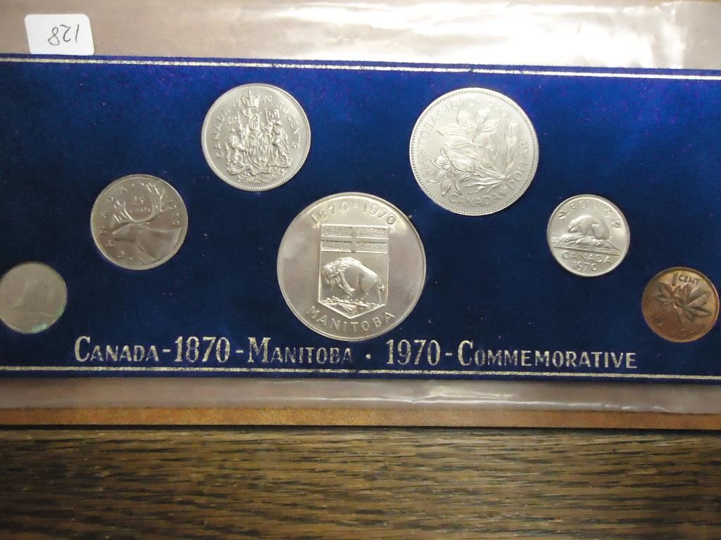 1870-1970 CANADA MANITOBA COMMEMORATIVE SET ORIGINAL ROYAL CANADIAN ...