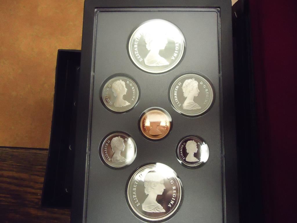 1986 CANADA DOUBLE DOLLAR PROOF SET ORIGINAL ROYAL CANADIAN MINT PACKAGING