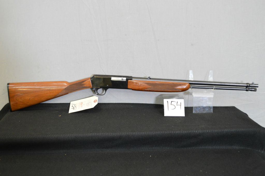 Browning Mod BAR - 22 .22 LR cal tube fed semi auto Rifle w/ 20" bbl ...