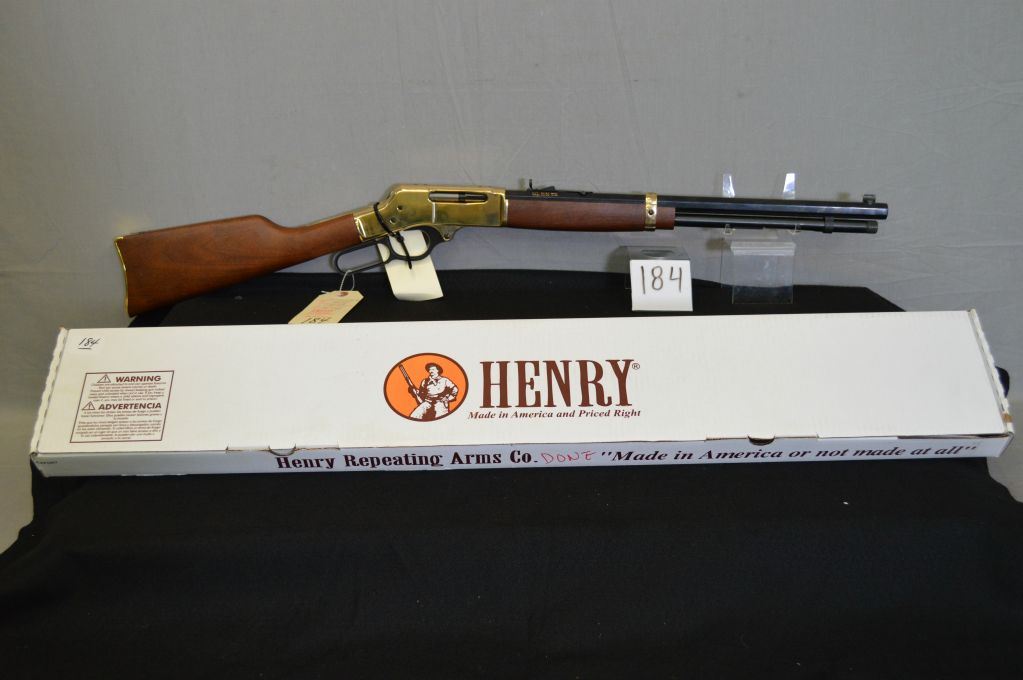 Henry Mod H009B .30-30 Win cal Tube Fed Lever Action Rifle w/20 " bbl ...