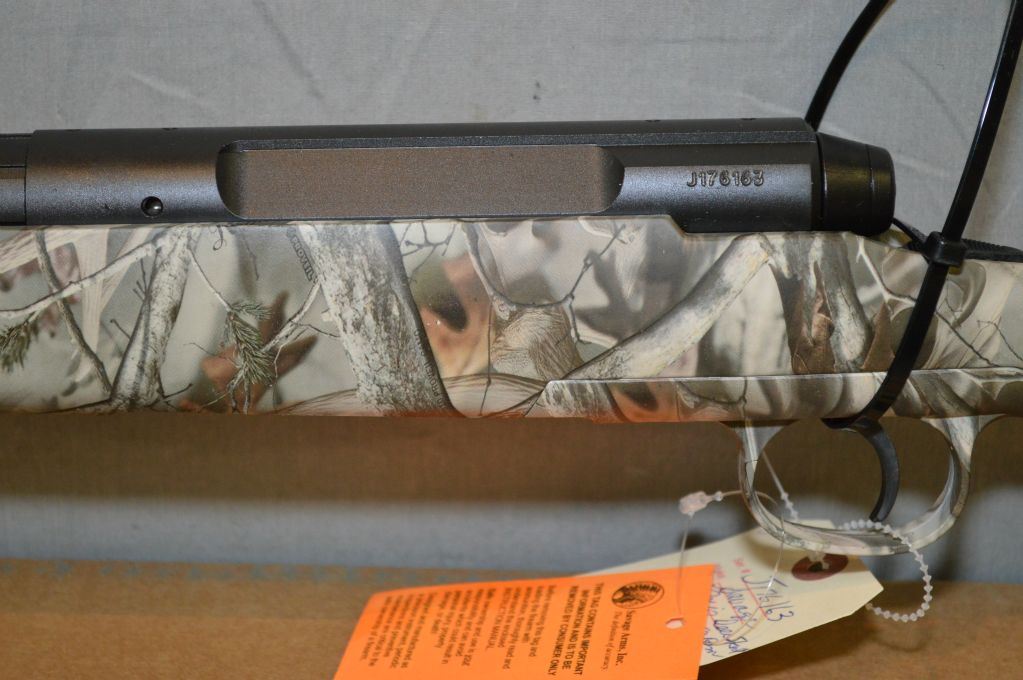 Savage Model AXIS Deer Skull Camo .22 - 250 Rem cal Mag Fed Bolt Action ...