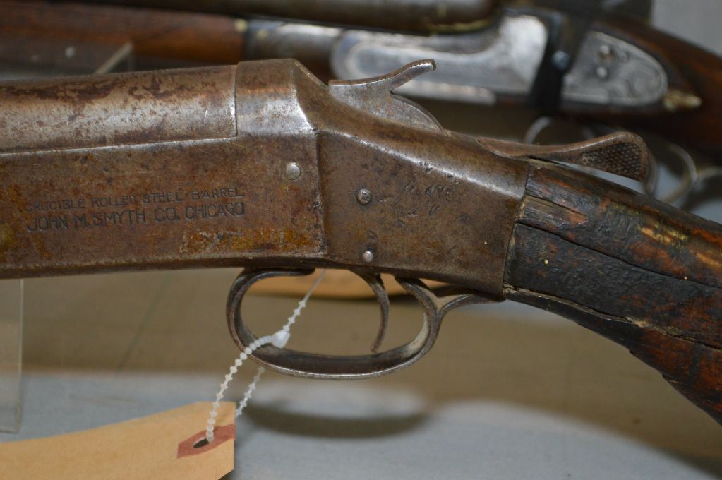 Lot : 2 Guns - H & D Polson Arms Co. USA Model Side by Side Hammer .12 ...