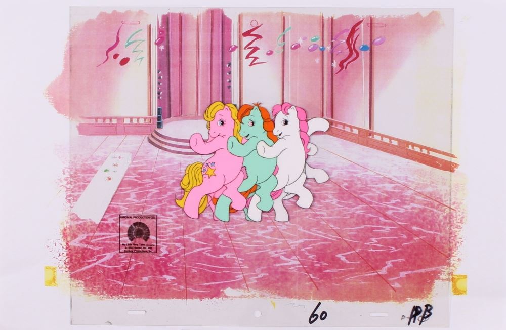 "My Little Pony" Original Hand-Painted Animation Production Cel