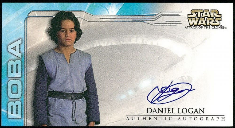 Daniel Logan / Boba Fett 2002 Star Wars Attack of the Clones Widevision ...