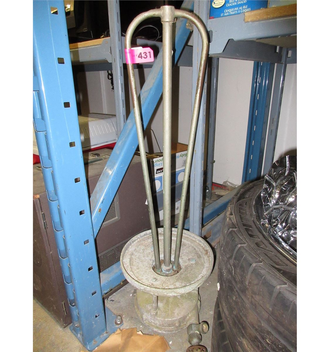 Vintage Industrial cream cooling wand