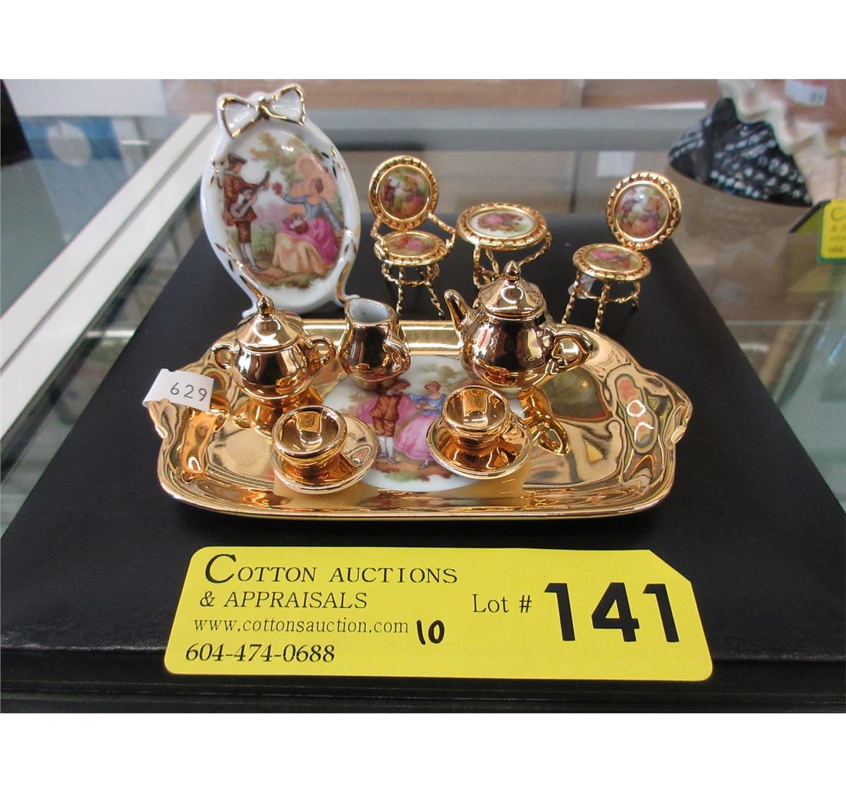 10 Limoges miniatures
