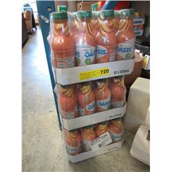 3 Cases of Oasis Exotic Mango fruit juice