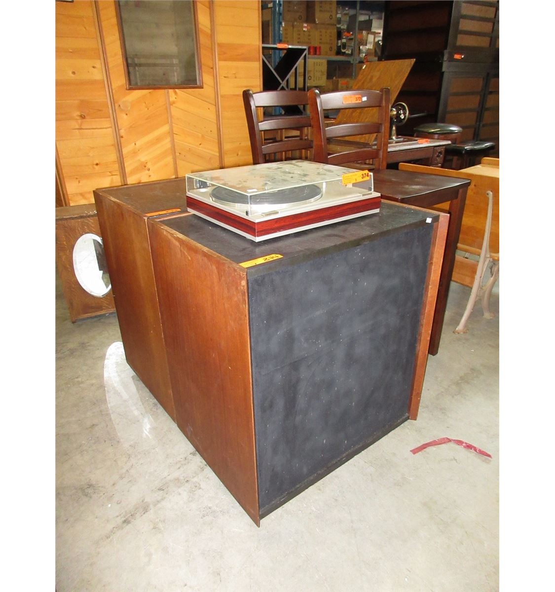 Used Luxman PD-210 turntable & Altec speakers