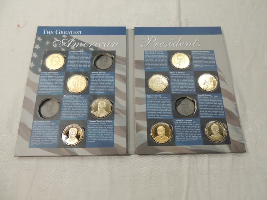 THE GREATEST AMERICAN PRESIDENTS COIN COLLECTION