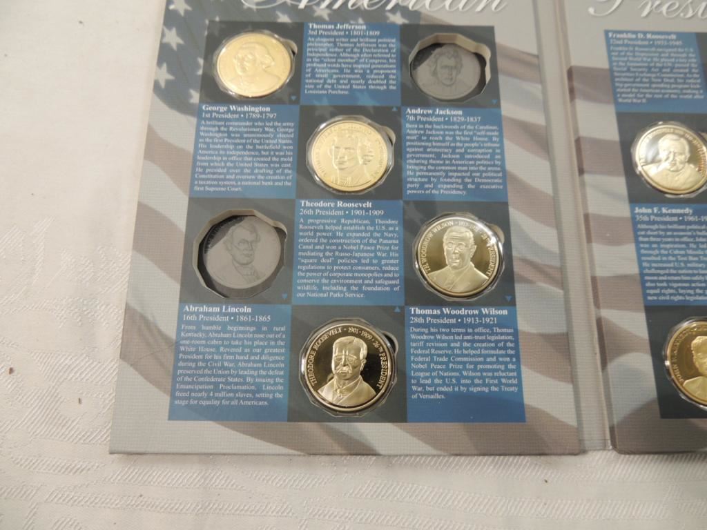 THE GREATEST AMERICAN PRESIDENTS COIN COLLECTION