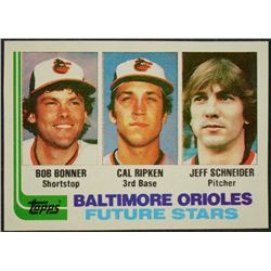 1982 TOPPS #21 CAL RIPKEN JR ROOKIE PROOF CARD - RARE BLANK BACK