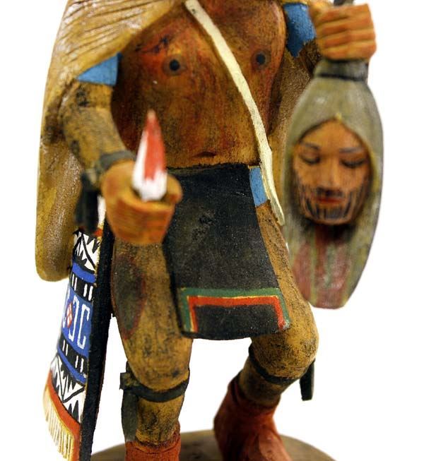 Hopi Hand Carved Priest Killer Ogre Kachina