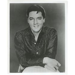 Elvis Head Shot - Smiling, Photograph