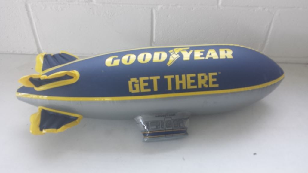 Good Year Mini Blow Up Blimp