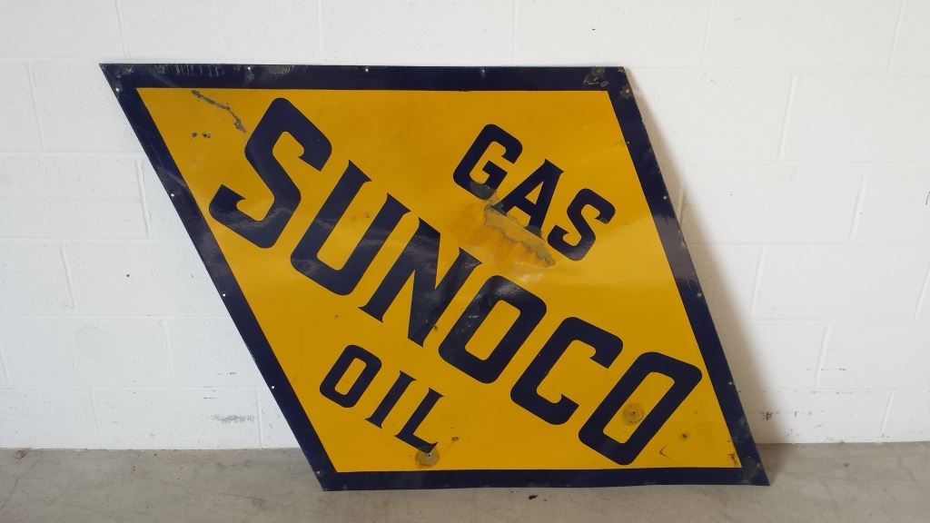 Sunoco Gas Oil SSP Sign Diamond 72x48