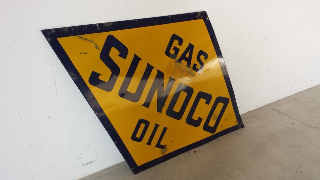 Sunoco Gas Oil SSP Sign Diamond 72x48