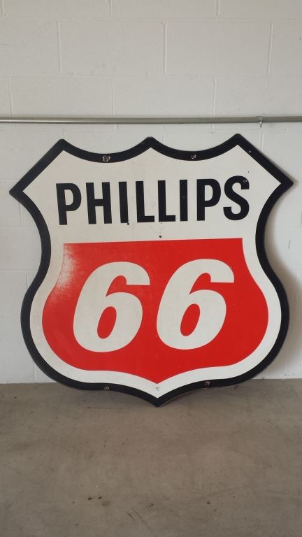 1966 Phillips 66 DSP Sign 48x48