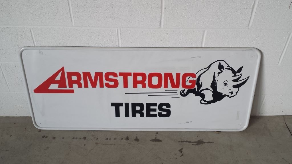 Armstrong Tires SST Sign 48x20