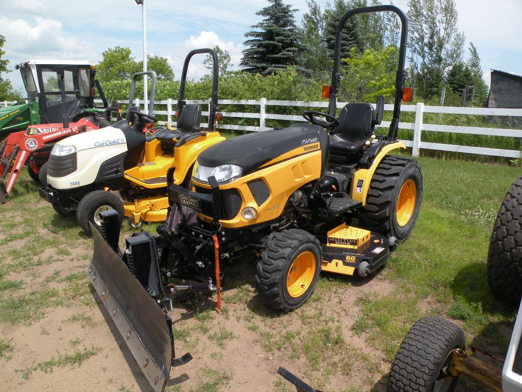 Cub Cadet Yanmar Sx3100 W 60 Deck And 66 Front Blade Sn Sx3100000398