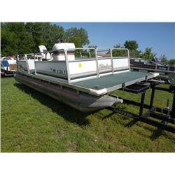 1984 Madsen pontoon w/2004 Karavan trailer SN#-JEM200230484