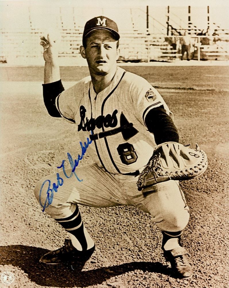 Bob Uecker Signed Braves 8x10 Photo (PA LOA)
