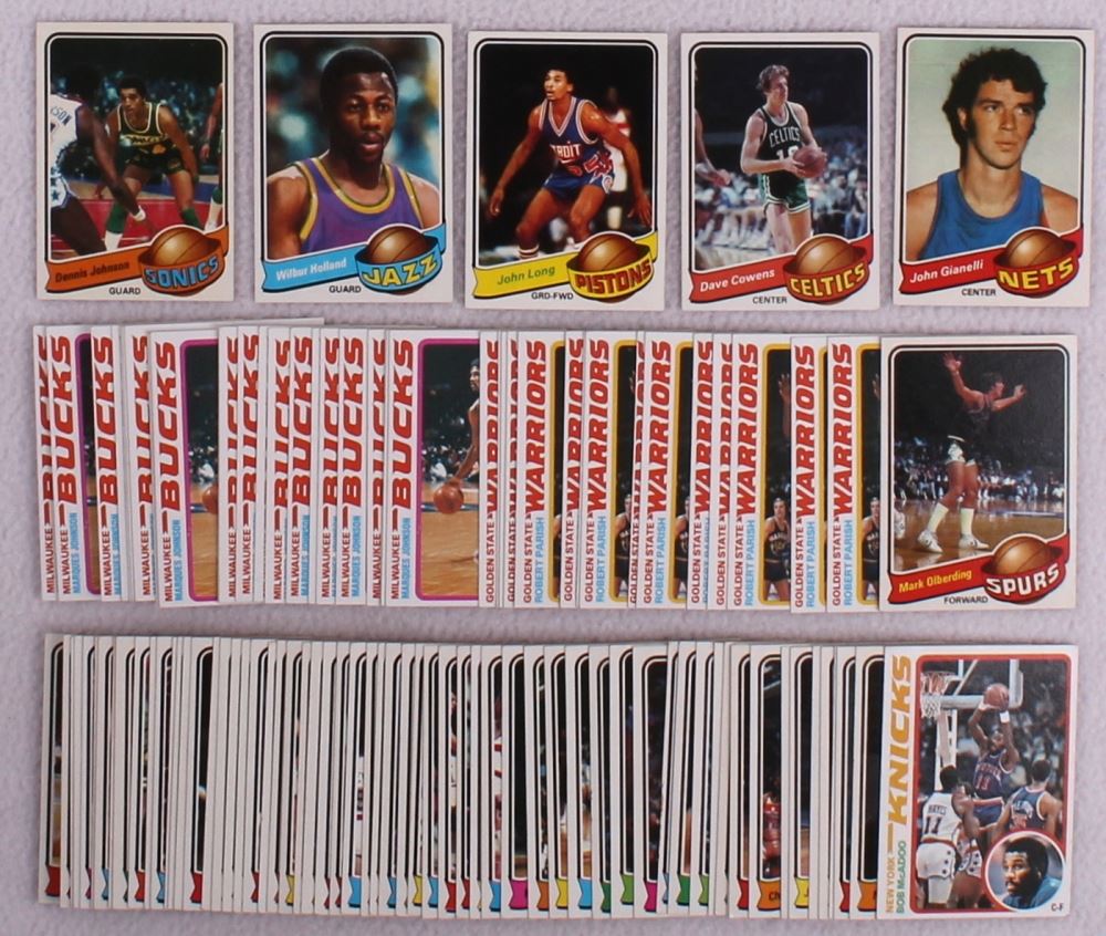 Lot of (107) 1978-79 & 1979-80 Topps Basketball Cards with (15) 1978-79 ...