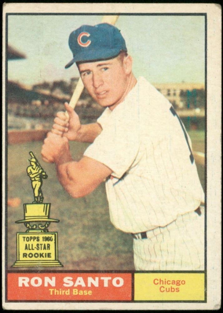 Ron Santo 1961 Topps #35 RC