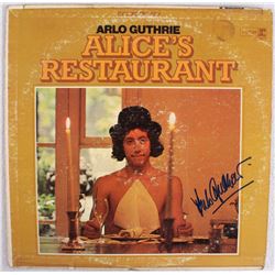 Arlo Guthrie Signed "Alice's Restaurant" Record Album Cover (JSA COA)