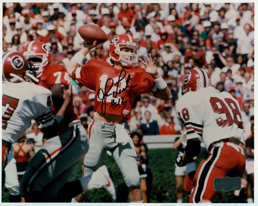 John Lastinger Signed Georgia 8x10 Photo (Radtke COA)