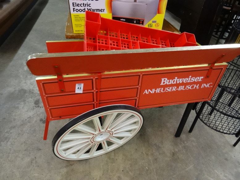 Budweiser Wagon Display