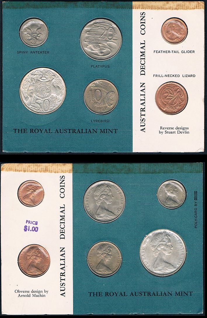 1966 Royal Australian Mint Uncirculated Set