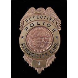 Kansas City Police Detective Badge