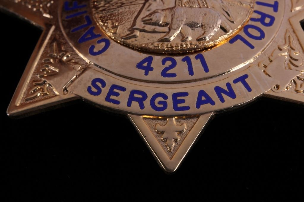 California Highway Patrol Sergeant Badge
