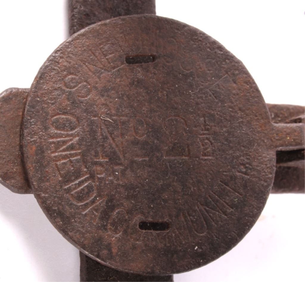 Newhouse 2 1/2 Otter Trap with Teeth ca. 1865-1888