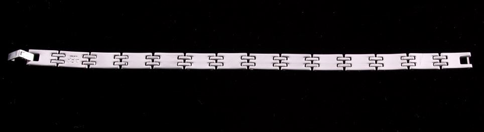 Men's 14k White & Yellow Gold Diamond RCI Bracelet