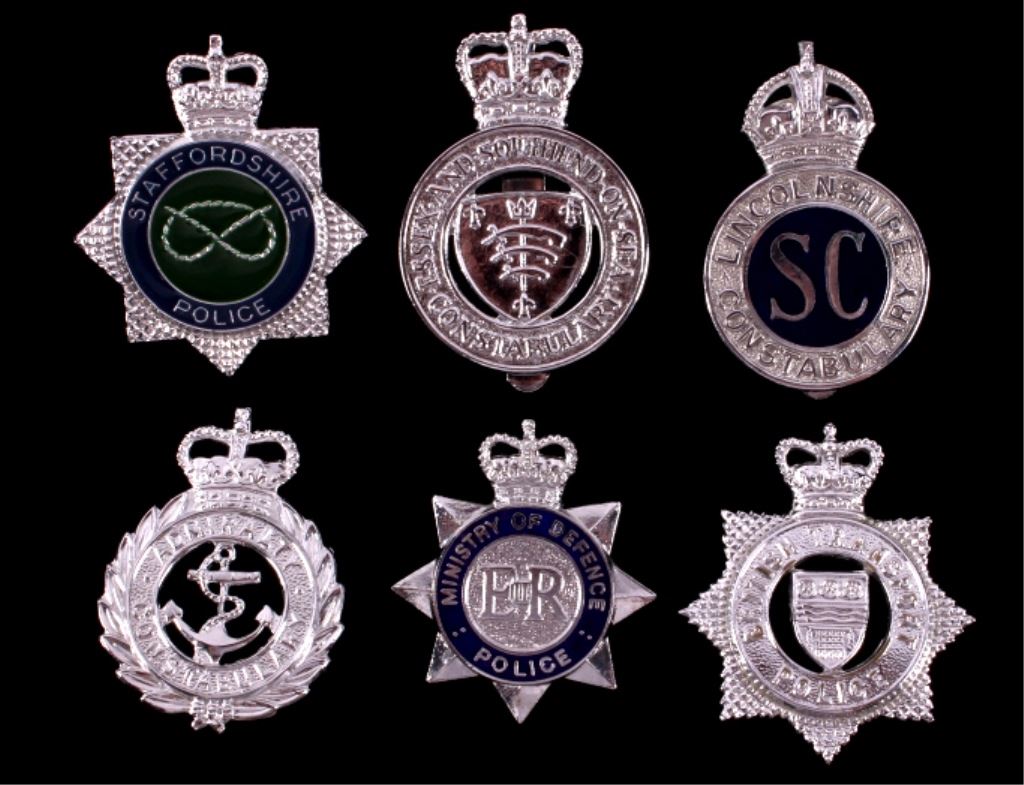 United Kingdom Police Badge Collection