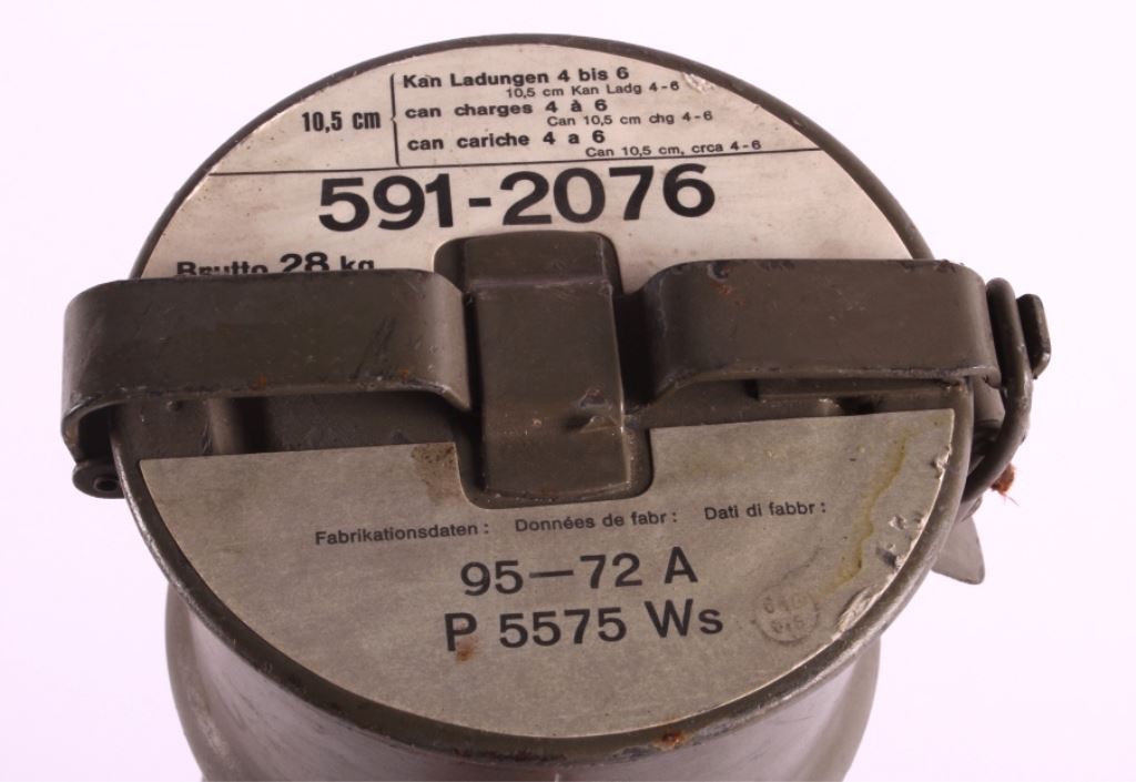 U.S. Military Artillery Mortar Canisters