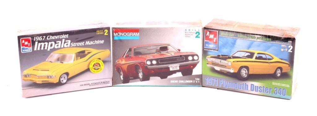 Muscle Car Model Kit Collection