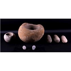 Native American Grinding Stones and Tools