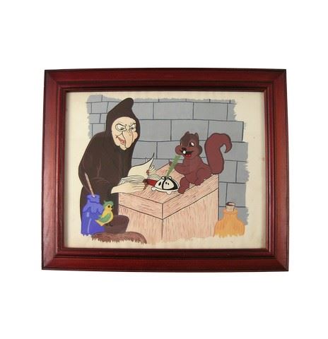 Disney Original Animation Production Drawing Movie Props