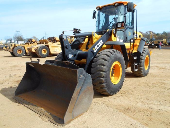 JCB 426ZX WHEEL LOADER, S/N 789798 (12 YR) GP BUCKET, ECAB W/AIR, 20.5-25 TIRES, METER READING 4,844