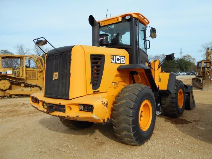 JCB 426ZX WHEEL LOADER, S/N 789807 (12 YR) GP BUCKET, ECAB W/AIR, 20.5-25 TIRES, METER READING ...