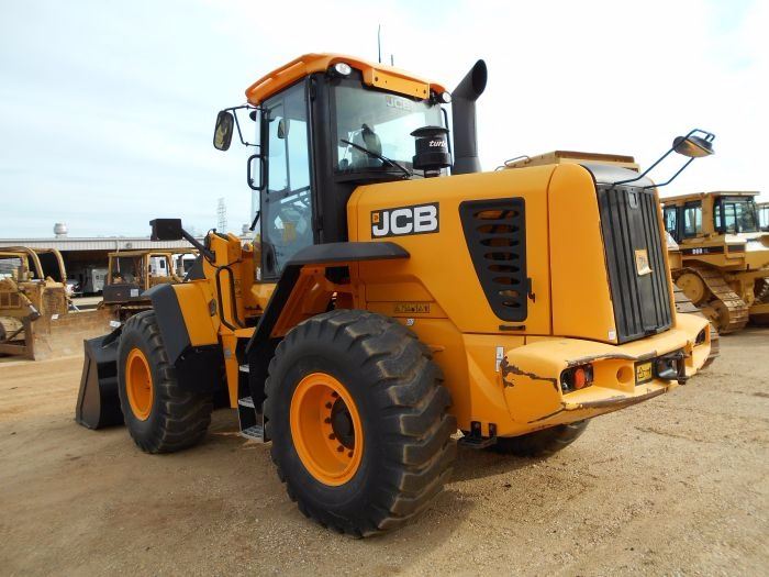 JCB 426ZX WHEEL LOADER, S/N 789807 (12 YR) GP BUCKET, ECAB W/AIR, 20.5-25 TIRES, METER READING ...