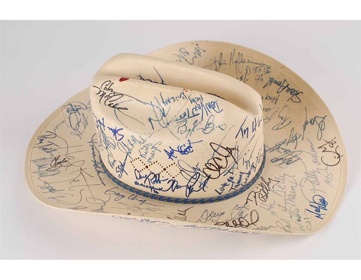 Country Music Signed Cowboy Hat